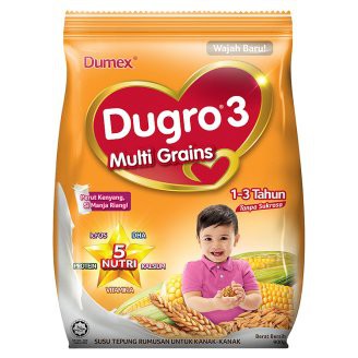 Dumex Dugro 3 Multi Grains Formulation Milk Powder for Children 1-3 ...