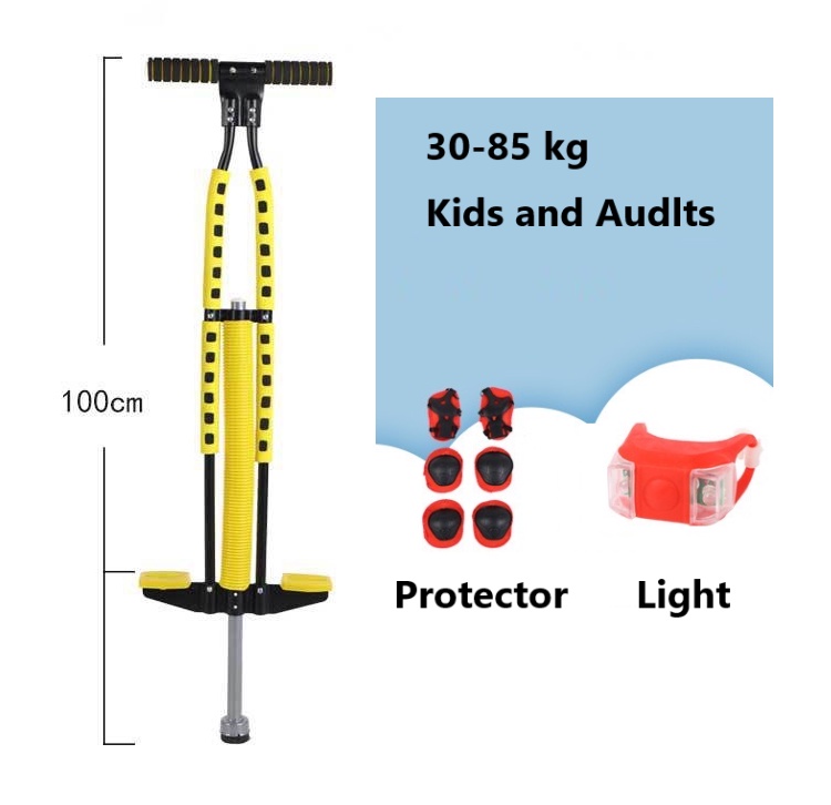 Pogo Stick Jumping Stick Children and Adult Melompat Kid Toys Pogo ...
