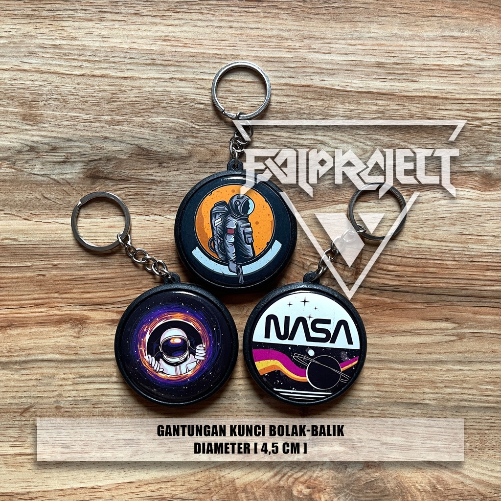 GANTUNGAN Nasa STARS WARS Keychain With Attractive Picture Design GANCI ...