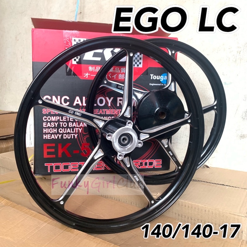 EKS EGOLC Sport Rim 17 inch 1.4/1.40 FG511 EK511 MODEL FG 511 EK Black ...