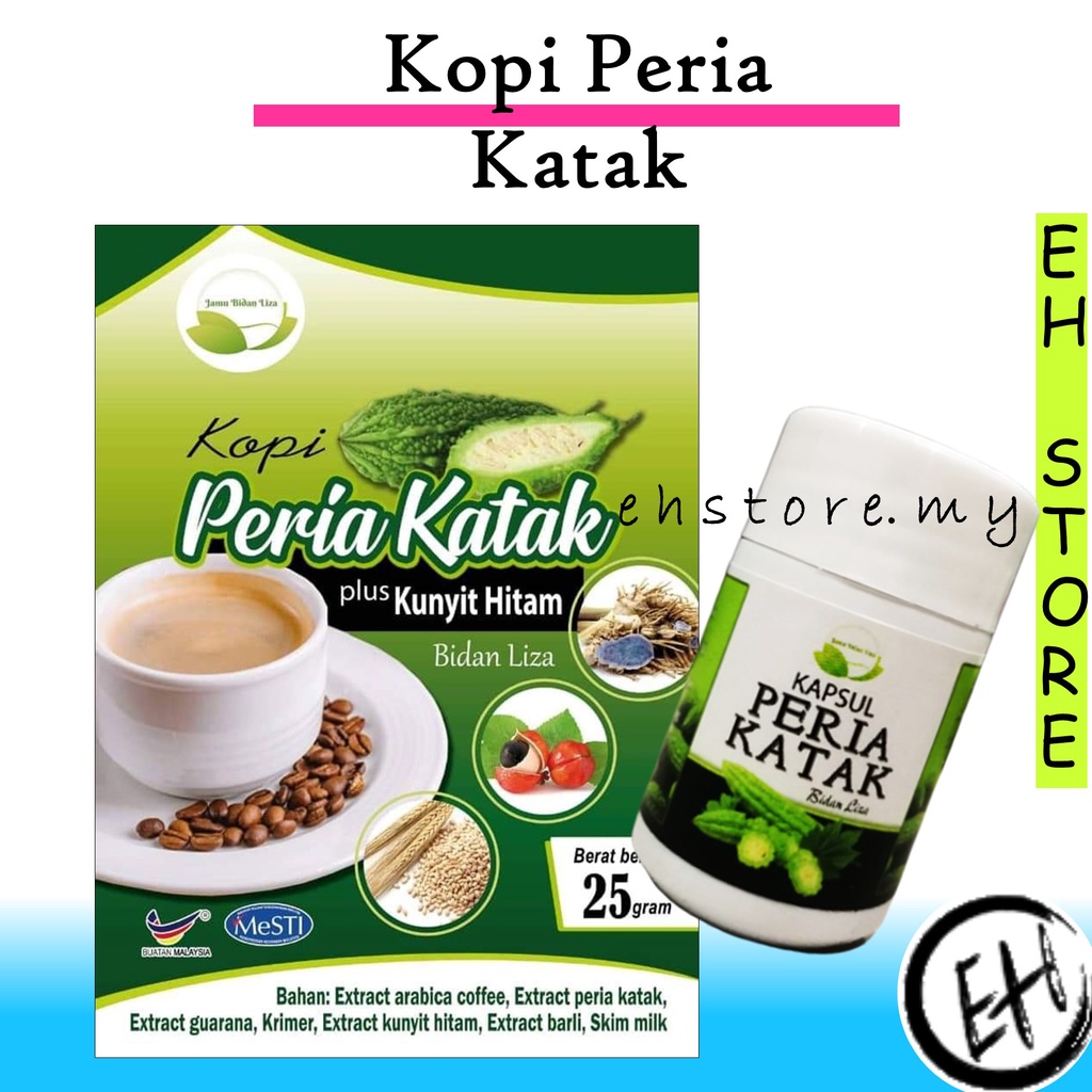 Kapsul Periaa Katak dan Kopi Peria / Penawar kencing manis, turunkan ...