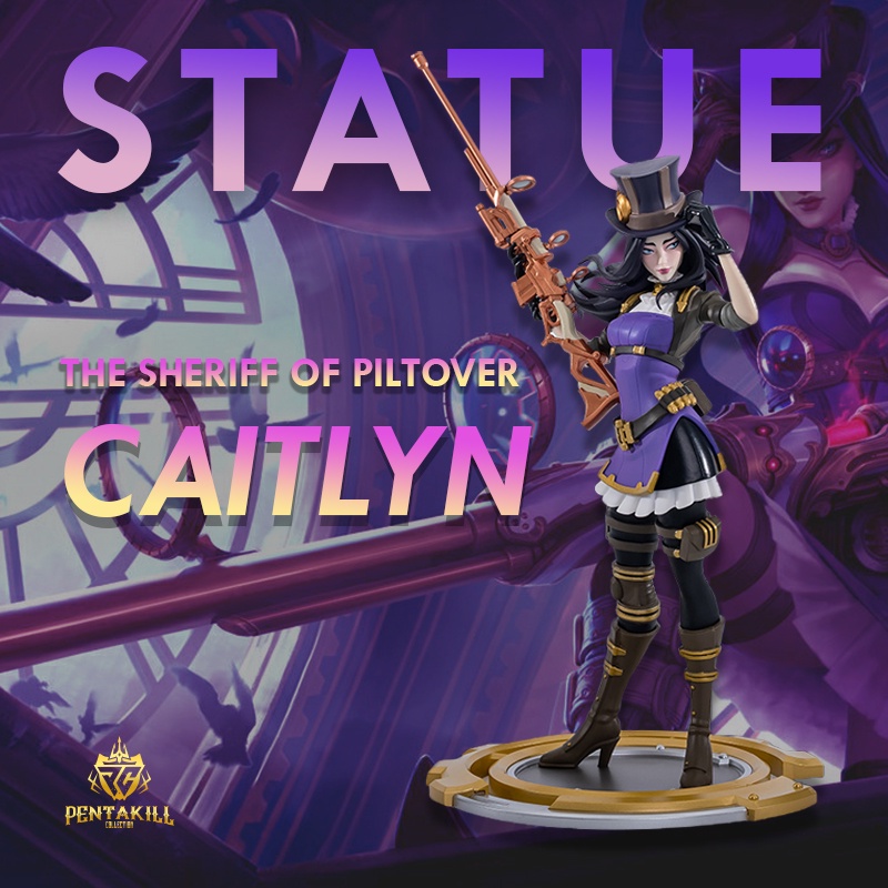(Ready Stock)CAITLYN LEAGUE OF LEGENDS WILD RIFT LOL OFFICIAL PRODUCT ...
