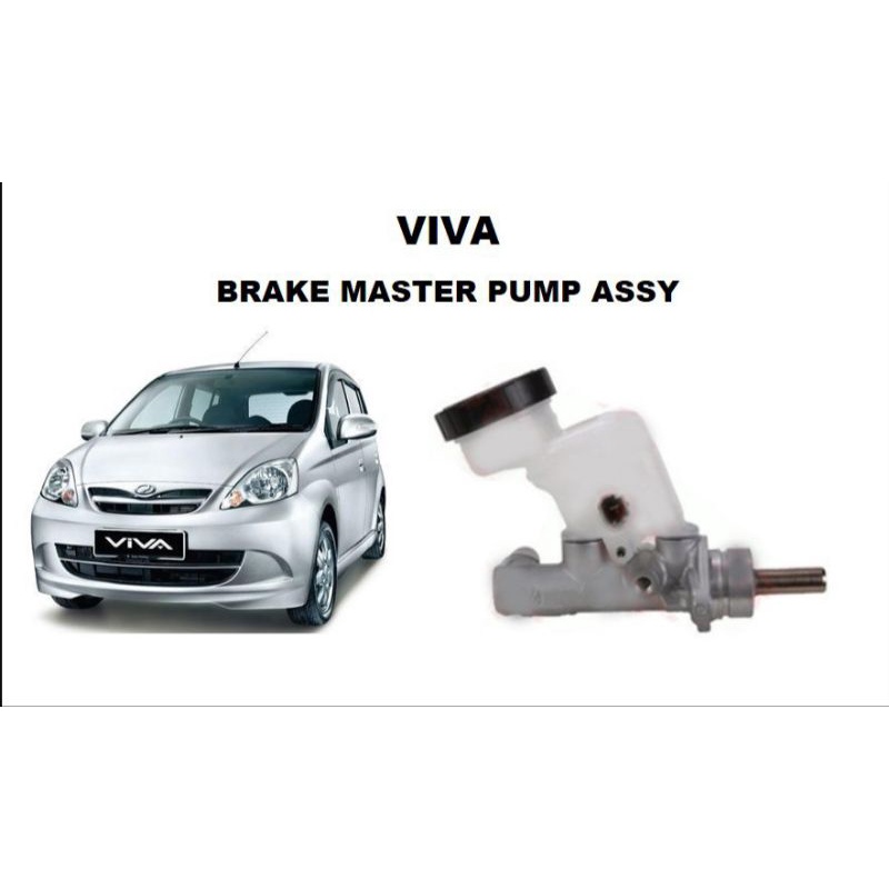 Perodua Viva (2Pipe & 3Pipe) Hydraulic Brake Master Pump Cylinder New ...