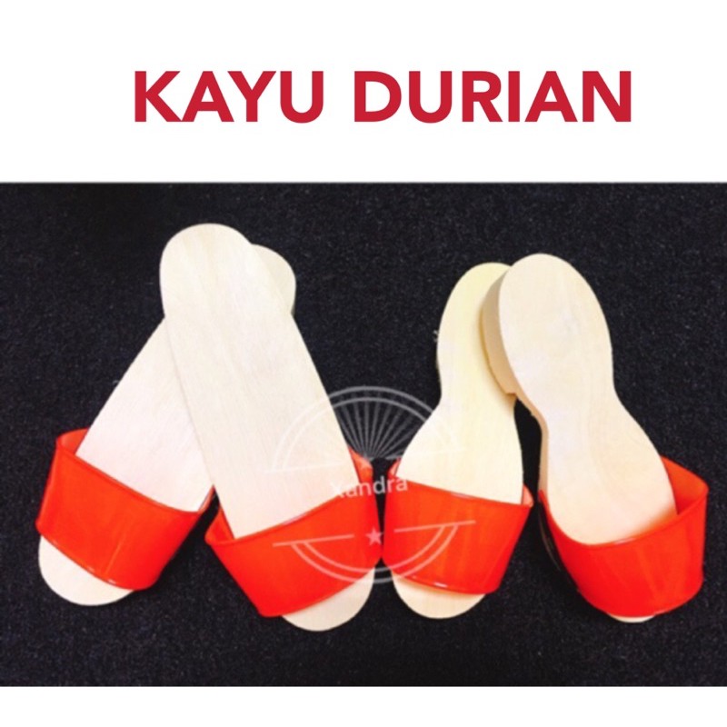 Terompah Kayu Tradisional / wooden clogs / kitchen bathroom clogs ...
