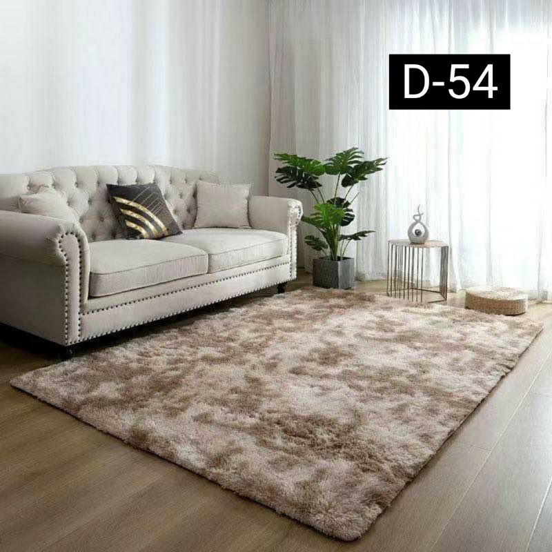 RNS | Carpet Shaggy | D51-D70 | Bulu Lembut | Fluffy Shaggy Carpet for ...
