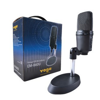 YOGA Professional Recording Condenser Microphone EM-860U | Shopee Malaysia