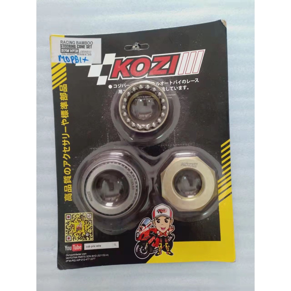KOZI RACING BAMBOO STEERING CONE SET SYM VF3 | Shopee Malaysia
