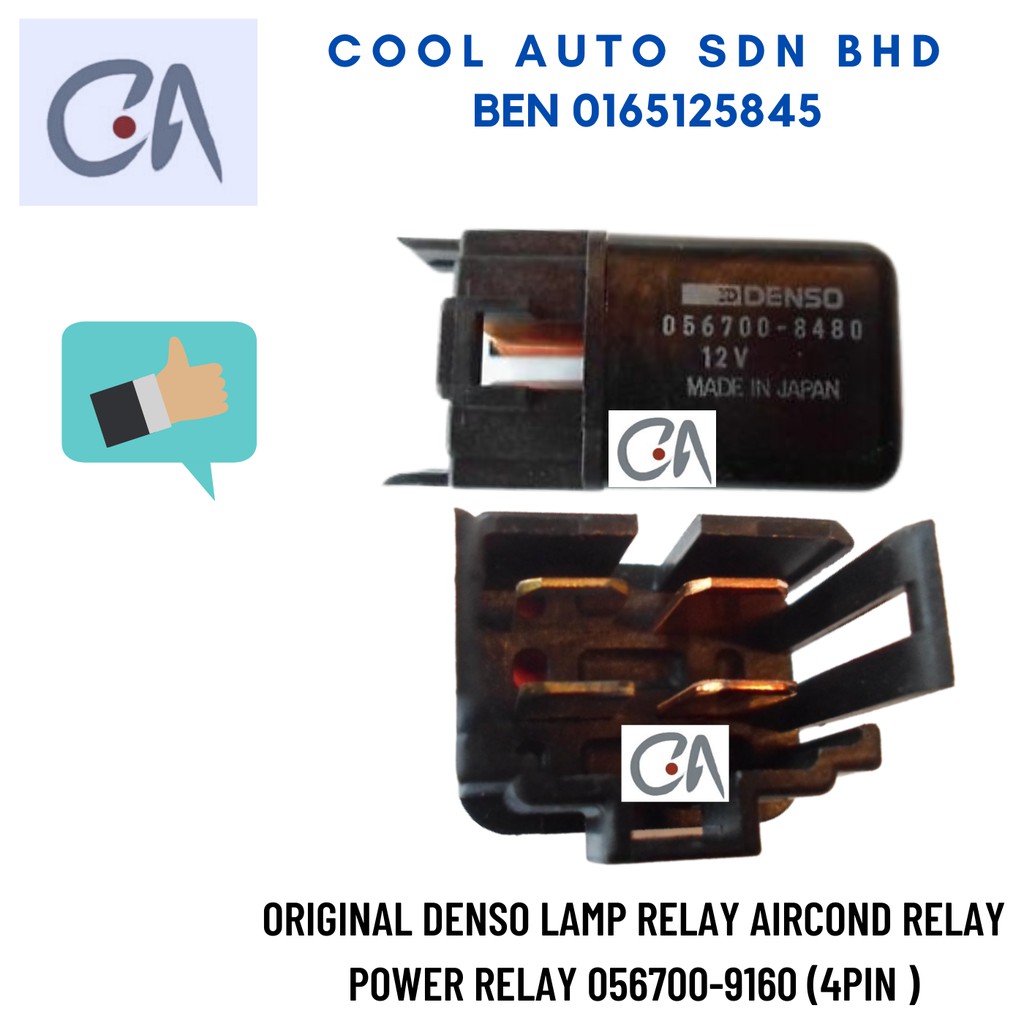 🔥READY STOCK 🔥ORIGINAL DENSO LAMP RELAY AIRCOND RELAY POWER RELAY ...