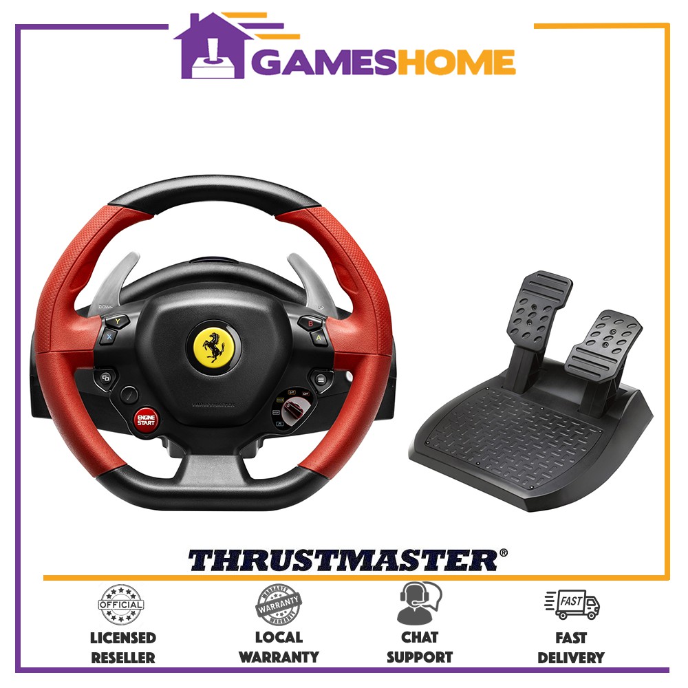 Thrustmaster Ferrari 458 Spider Racing Wheel (Xbox One/Xbox Series S/X ...
