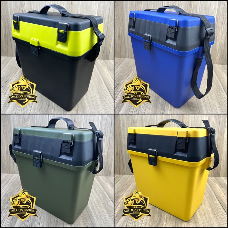 【BOX001】37CM Kotak Pancing Besar Direct Kilang Fishing Tackle BOX 37cm ...