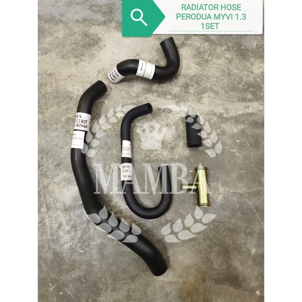 RADIATOR HOSE & BY PASS SET PERODUA MYVI 1.3 SET [4HOSE +1PIPE ...