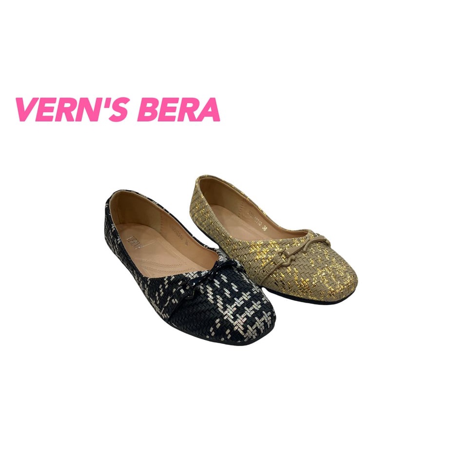 VERN'S LADY COMFORT SHOES S10048310 ALMOND ,BLACK | Shopee Malaysia