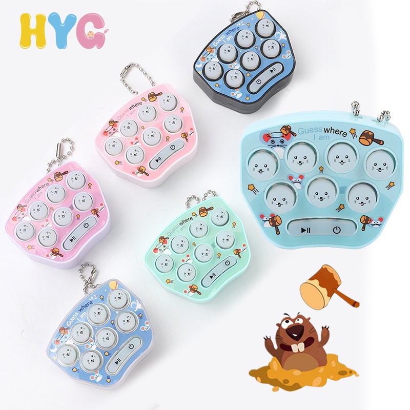 HYG Toys Push Pop It Bubble Fidget Toy Kids Keyboard Popit Pack Foxmind ...