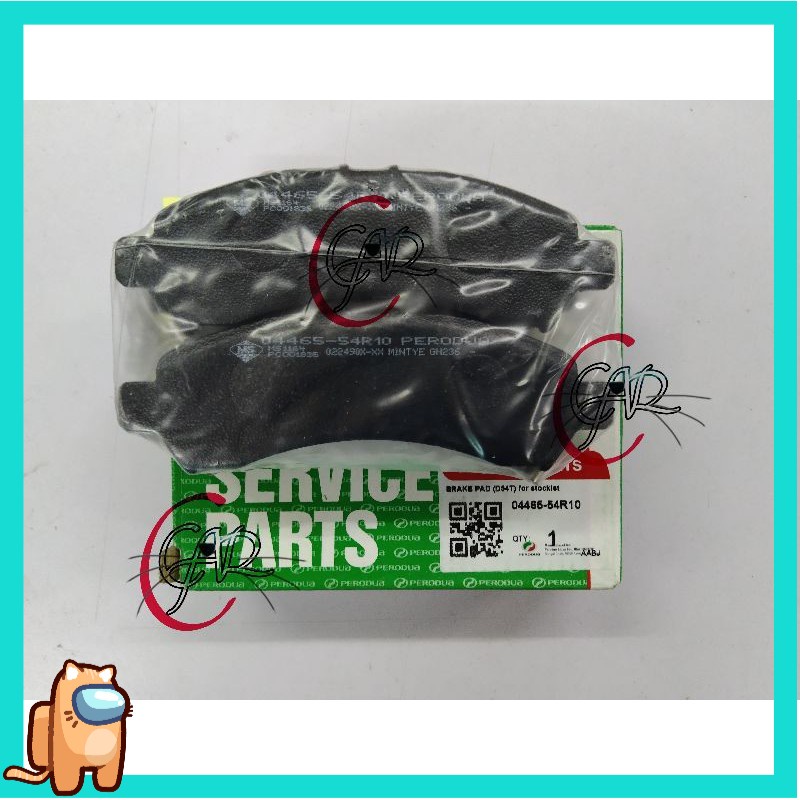FRONT DISC BRAKE PAD (ORIGINAL) PERODUA MYVI LAGIBEST ICON 2011-2017 ...