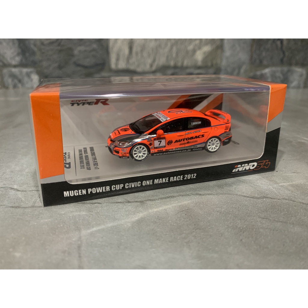 1:64 Inno FD2 Type-R FD2 #7 Autobacs Mugen Power Cup Civic One Make Race 2012 | Shopee Malaysia