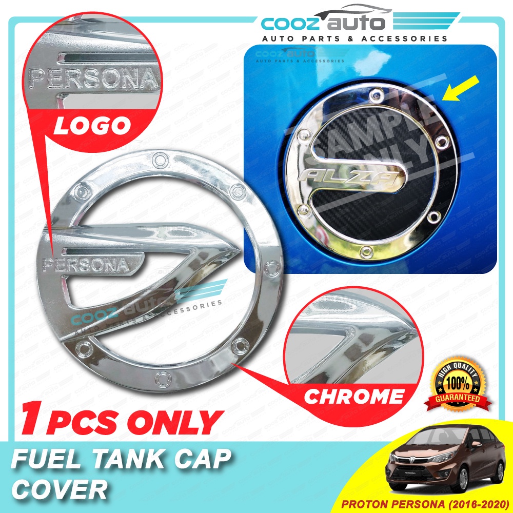 Proton Persona 2016 - 2024 Chrome Fuel Tank Cover Fuel Cap | Shopee ...