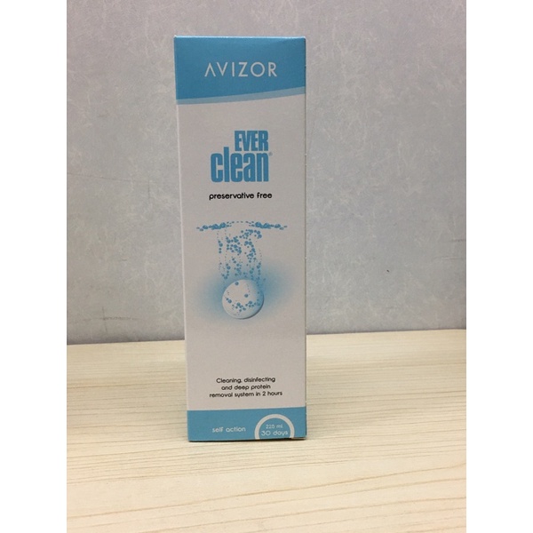 225mlx2 ⌛01/2027 Avizor ever clean 消毒，蛋白质去除隐形眼镜护理液 | Shopee Malaysia