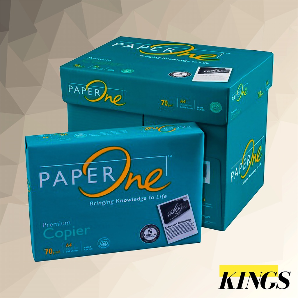 Paper One HVS A4 75 gsm Paper 1 Ream / 500 Sheets | Shopee Malaysia