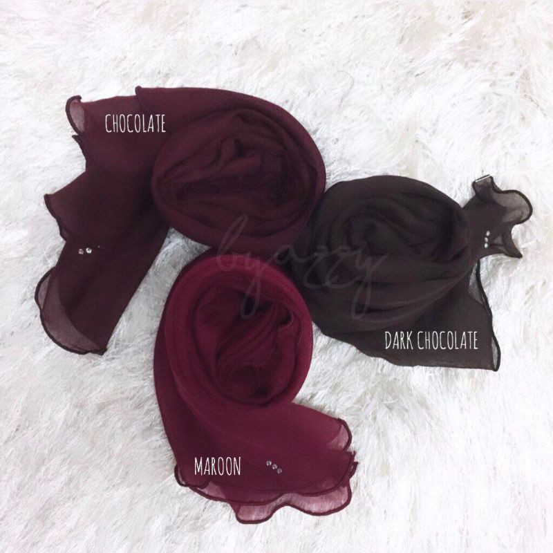 💥TUDUNG BAWAL💥 Bawal ruffle diamond bawal curve | Shopee Malaysia