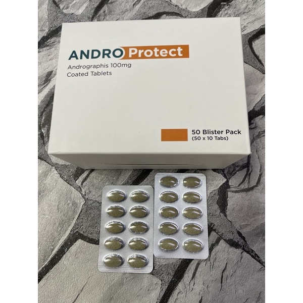 Androprotect Androtec Double Strength Andrographis 100mg Tablet ...