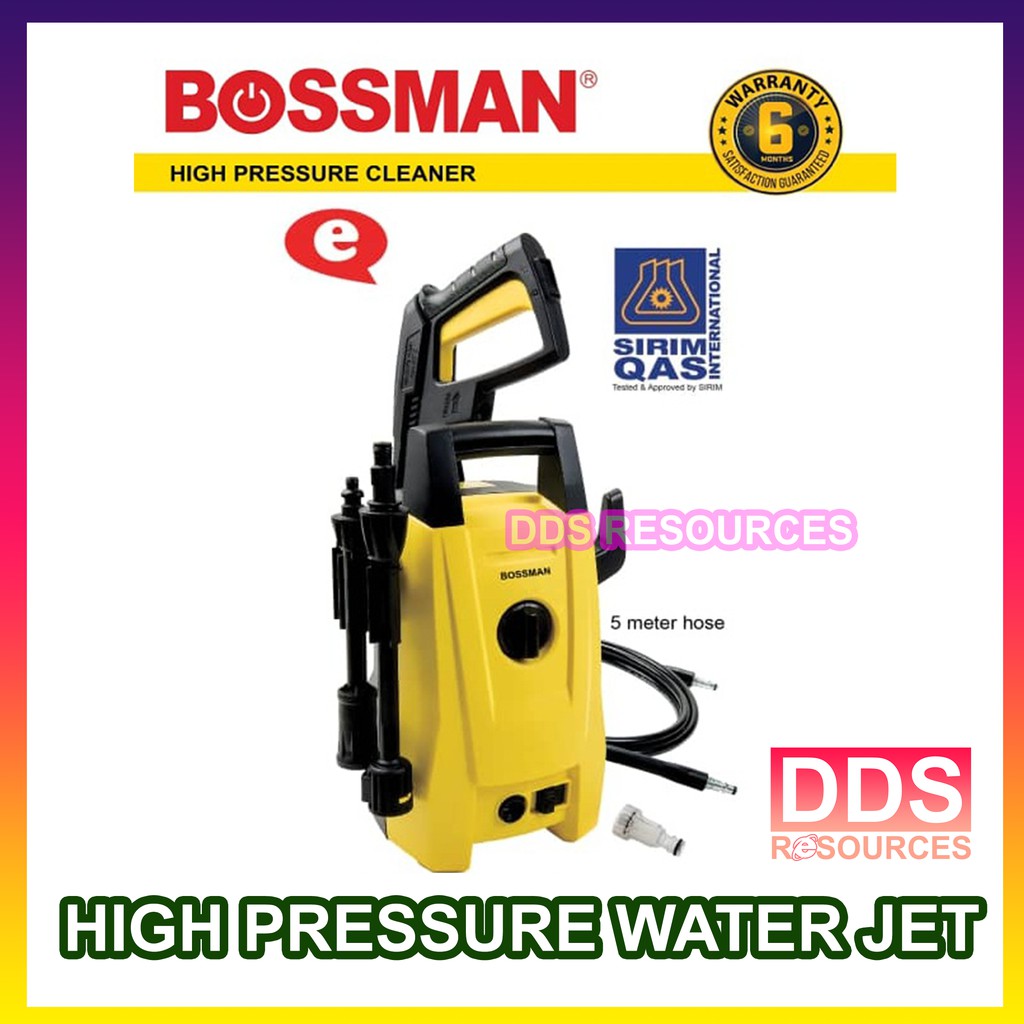 High Pressure Waterjet Bossman 1400w High Pressure Cleaner Water Jet ...