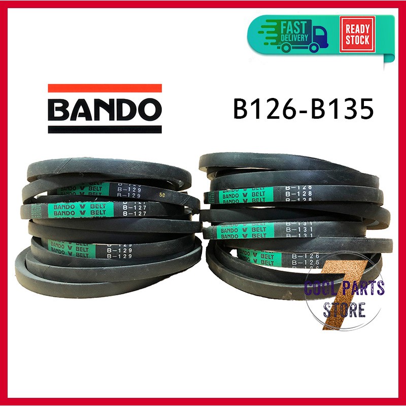BANDO V Belt B126 B127 B128 B129 B130 B131 B132 B133 B134 B135 Bando V ...