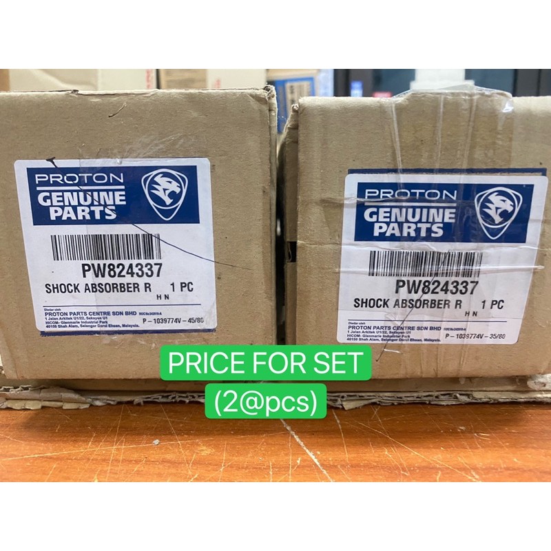 ORIGINAL PROTON WAJA GEN2 WIRA REAR ABSORBER (2@pcs) PW824337 | Shopee ...