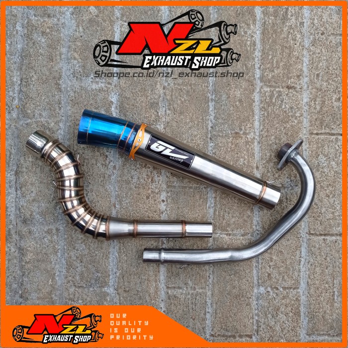 EXHAUST GL 32MM Y15/Y15ZR/RS150/LC135/SUZUKI BELANG150 EXHAUST OPEN ...