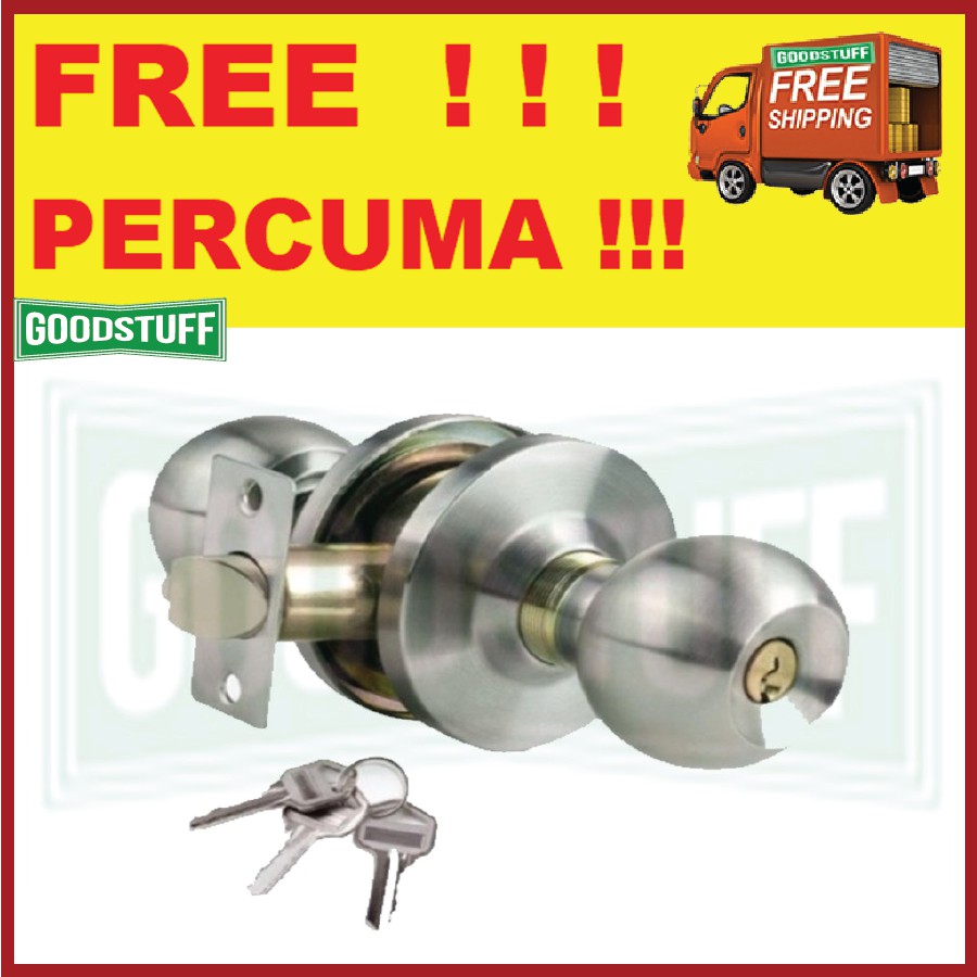 GERMANY CYLINDER DOOR LOCK SET CYLINDRICAL DOOR TOMBOL PINTU LOCK HOUSE ...
