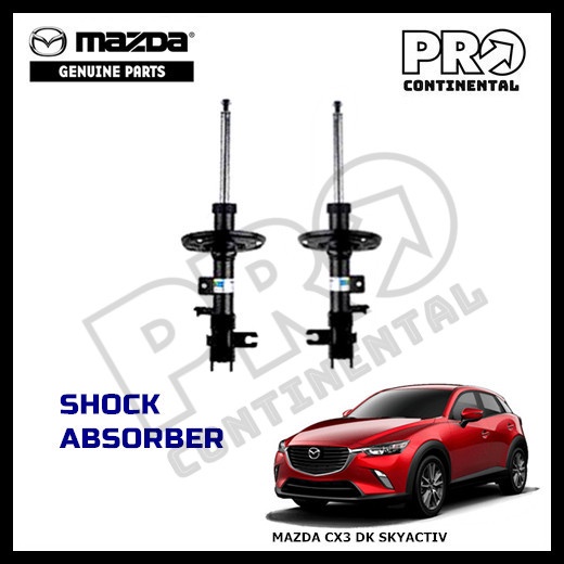 GENUINE MAZDA CX3 CX-3 DK SKYACTIV 2015-2021 FRONT ABSORBER [1 PAIR (LH ...