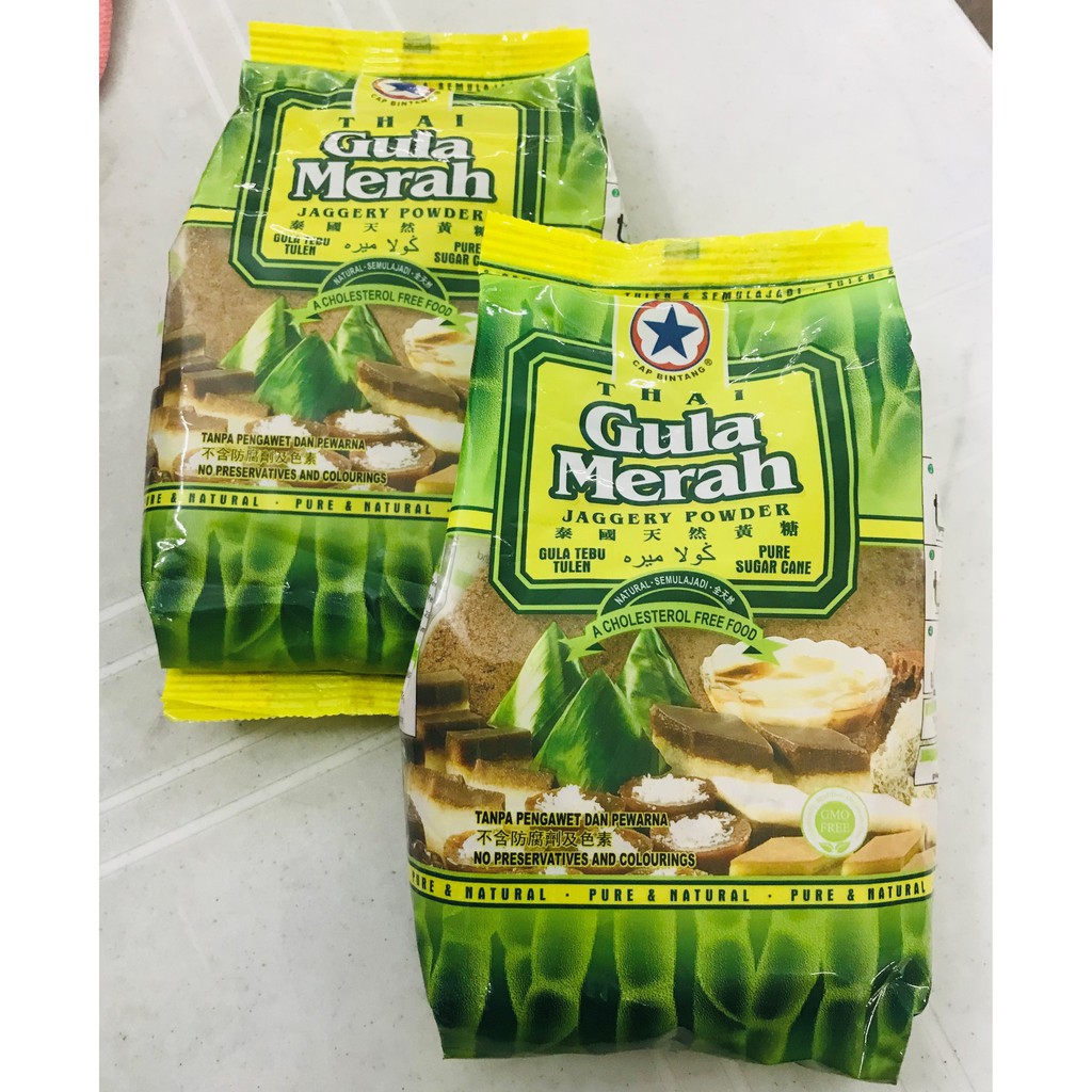 Cap Bintang Thai Gula Merah / Jaggery Powder 500g | Shopee Malaysia