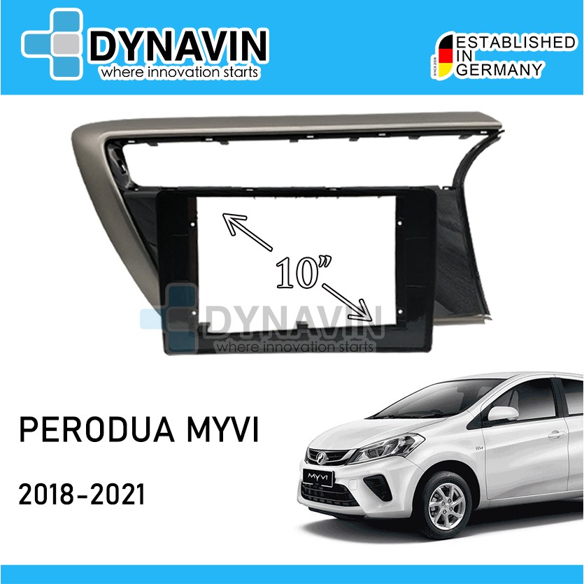 Android Player Casing 10 INCH For Perodua Myvi 2018 2019 2020 2021 2022 ...