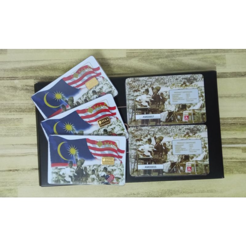 💎Gold Bar 1g Merdeka - Emas 999.9 💎 Free Gift 🎁 | Shopee Malaysia