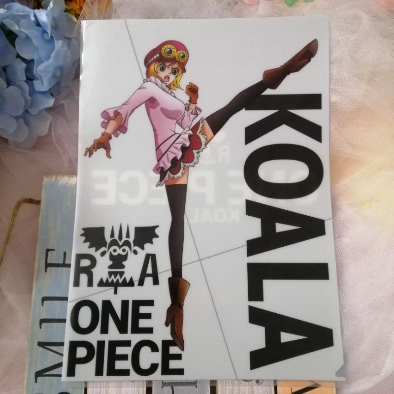 Clarence JAPAN cartoon ANIME A4 CLEAR FILE FOLDER One Piece koala ...