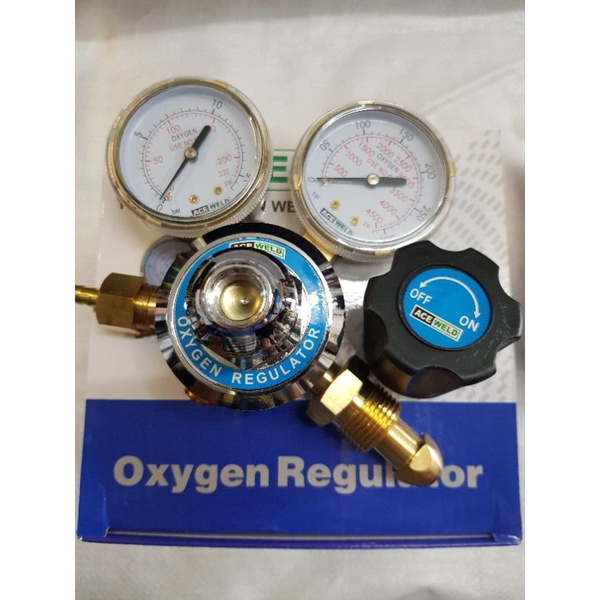 OXYGEN ACETYLENE GAS REGULATOR / TWIN HOSE PRESSURE METER / CUTTING ...
