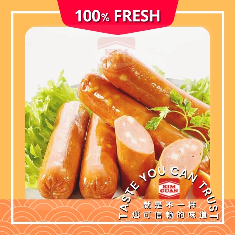 [Kim Guan] Madubee Jumbo Cheese Chicken Sausage Sosej Ayam 6pcs ...