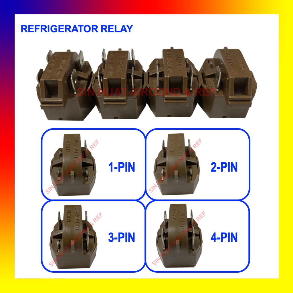 FRIDGE REFRIGERATOR FREEZER DEHUMIDIFIER PTC COMPRESSOR START RELAY 1 ...