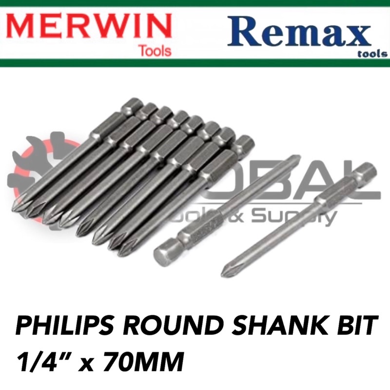 🇲🇾 READY STOCK 🇲🇾 REMAX TOOLS / MERWIN TOOLS PHILIPS (+) ROUND SHANK ...