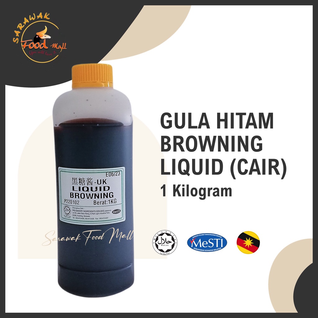 1Kg Cair Gula Hitam Sarawak | Browning Sugar Caramel Sarawak Halal ...
