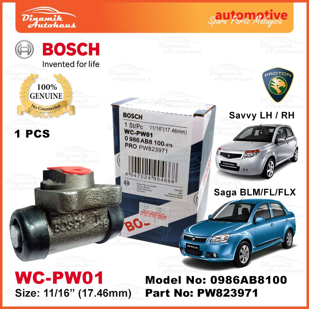 Proton Saga BLM / FL / FLX / SV CVT - Savvy LH / RH Rear Wheel Cylinder ...