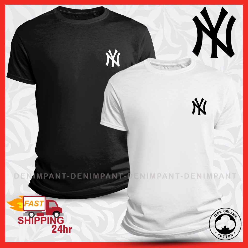 [KAIN SEJUK] NY T Shirt Baju Streetwear Baju Shirt T Shirt Unisex Viral ...