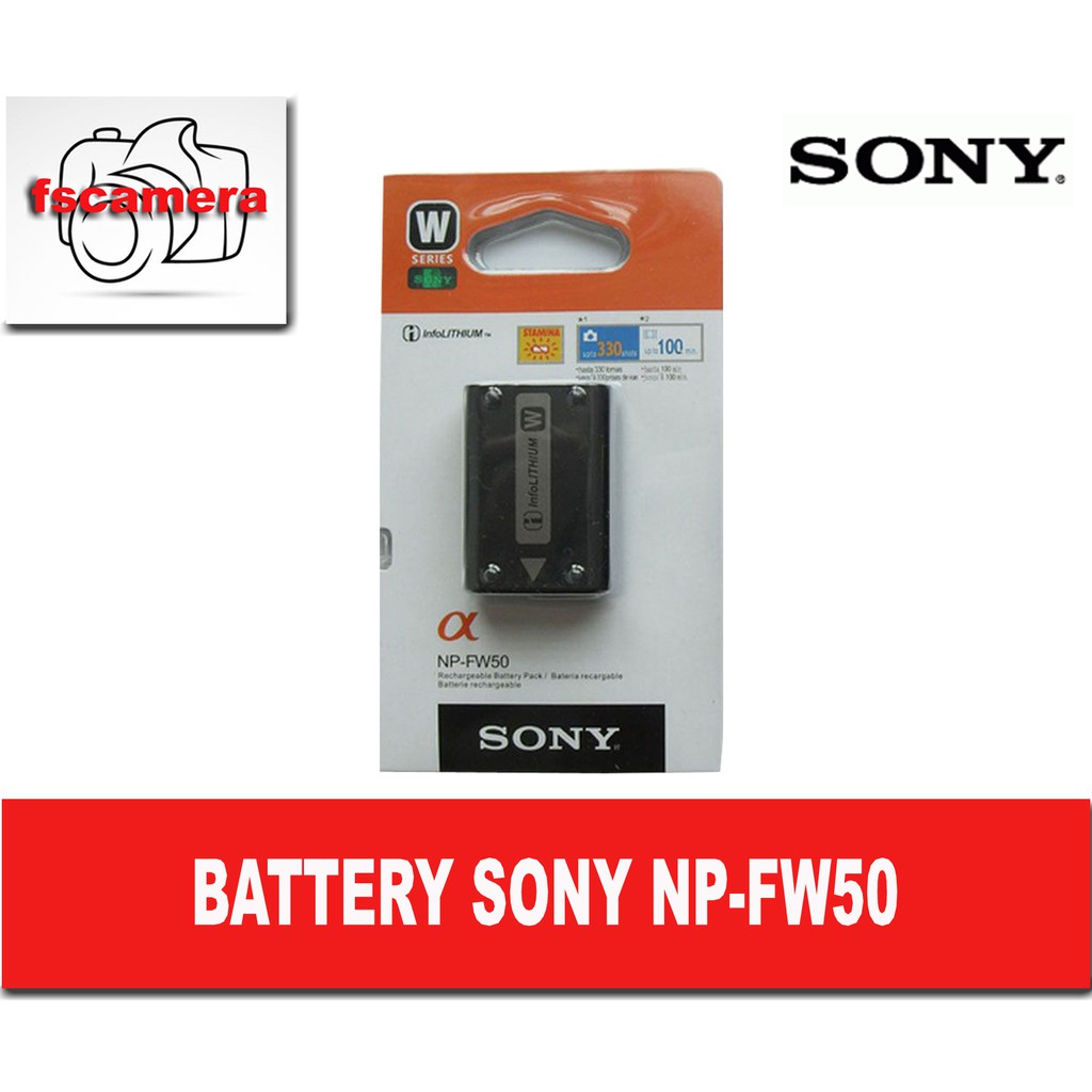 NP FW50 W-series Rechargeable Battery Pack | Shopee Malaysia