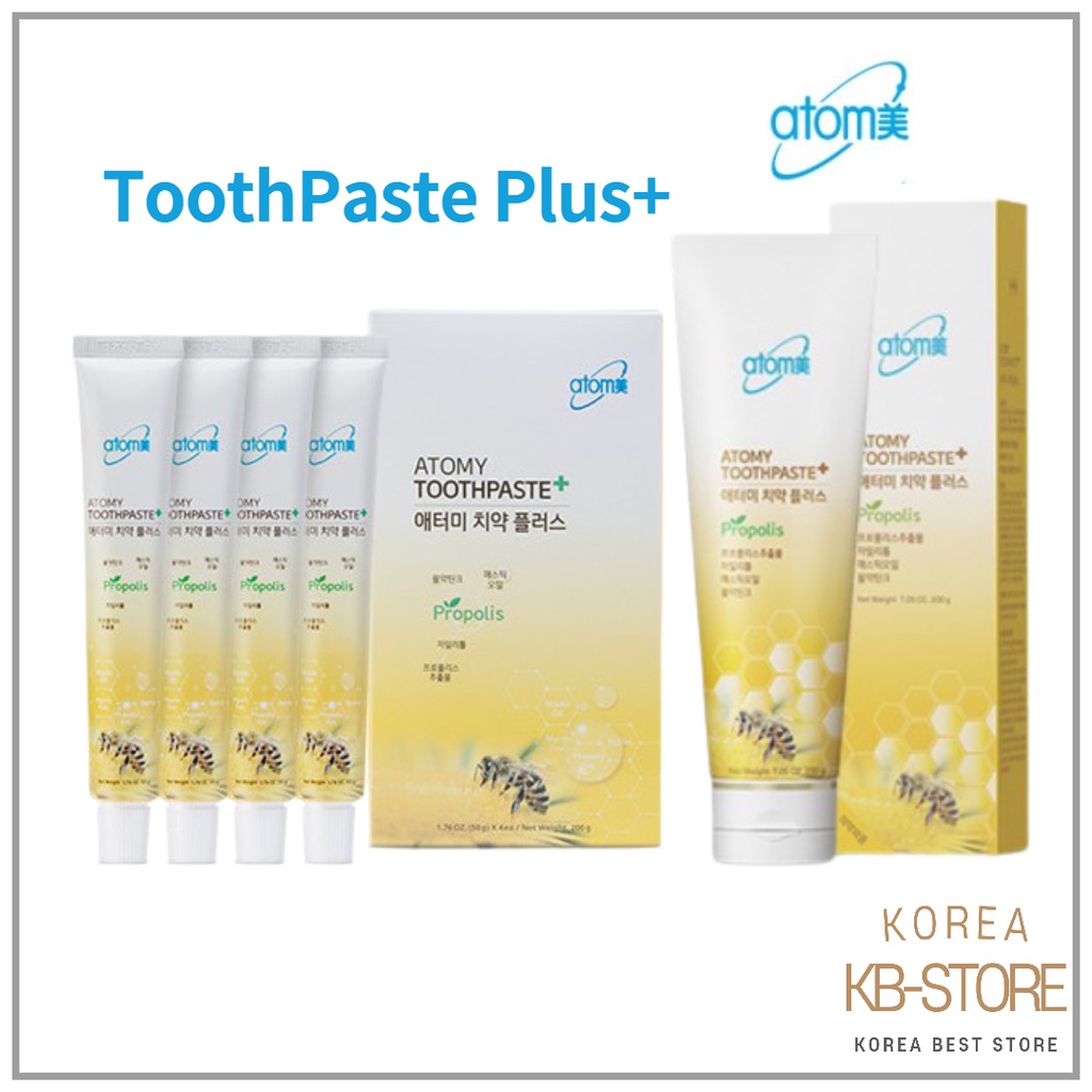 [Atomy] Propolis Toothpaste Plus+ /50g /200g | Shopee Malaysia
