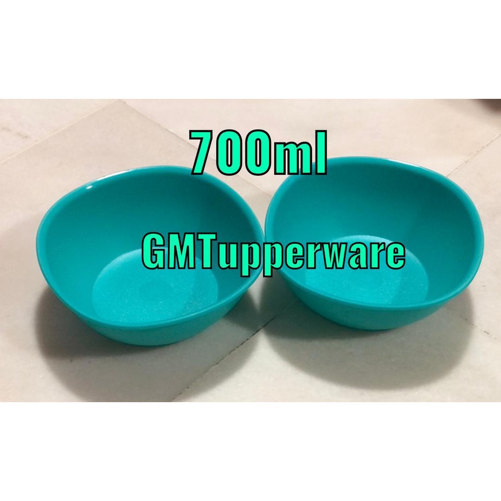 TUPPERWARE PERSONAL BOWL 700ML(2PCS/4PCS) | Shopee Malaysia