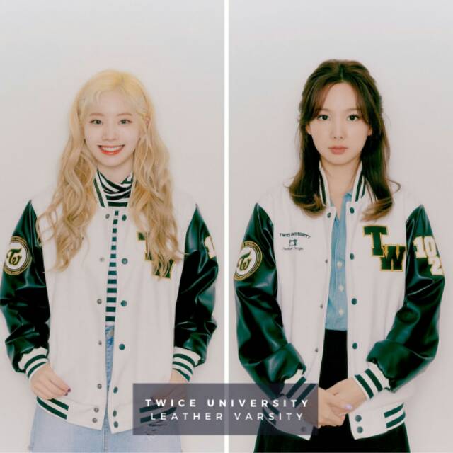 Twice University Twice Varsity Jacket / Twice University Varsity Jacket ...