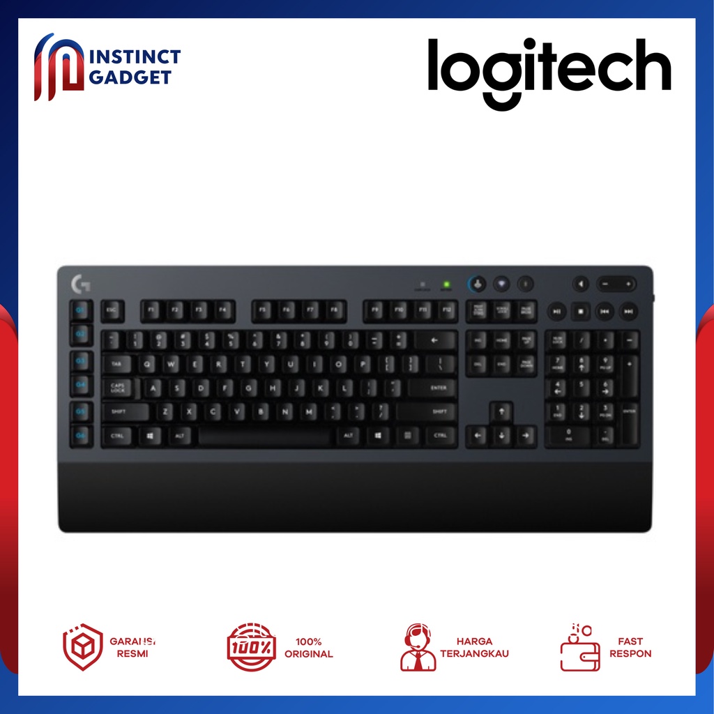 Logitech G813 LIGHTSYNC RGB Mechanical Gaming Keyboard 2 Years Official ...