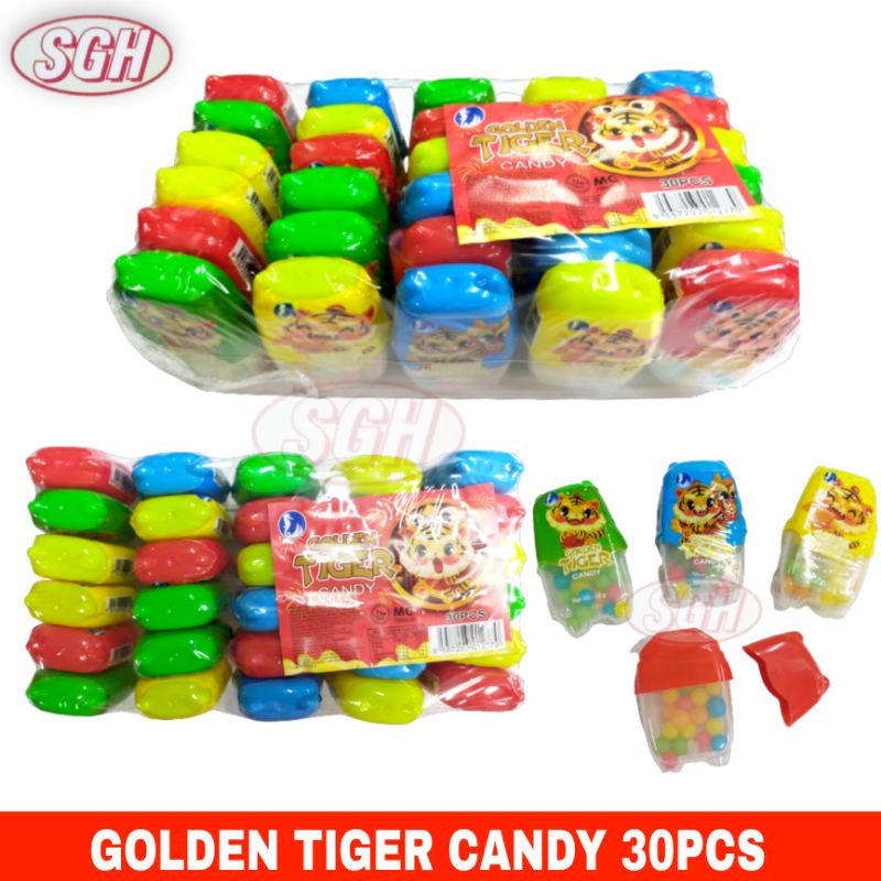 Golden Tiger Candy 30pcs | Shopee Malaysia
