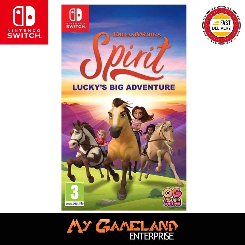 Nintendo Switch Dreamworks Spirit Lucky's Big Adventure (EU)(English ...