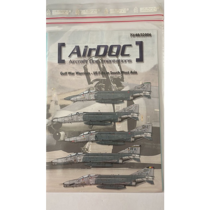 AIRDOC 48006A Gulf War Warriors - US F-4s in South West Asia 1/48 ...