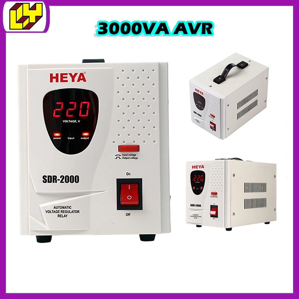 AVR Automatic Voltage Regulator Relay Type : Voltage Stabilizer Power ...